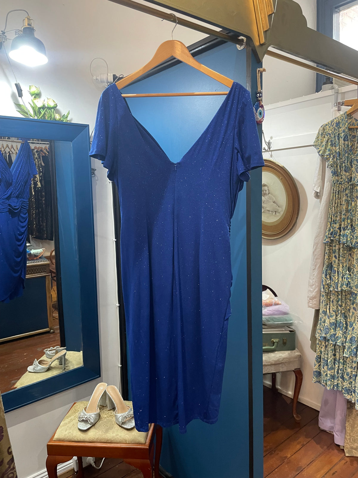 Miss Anne - Dress - Royal Blue - 221406-5 – Jodi Maree Fashion